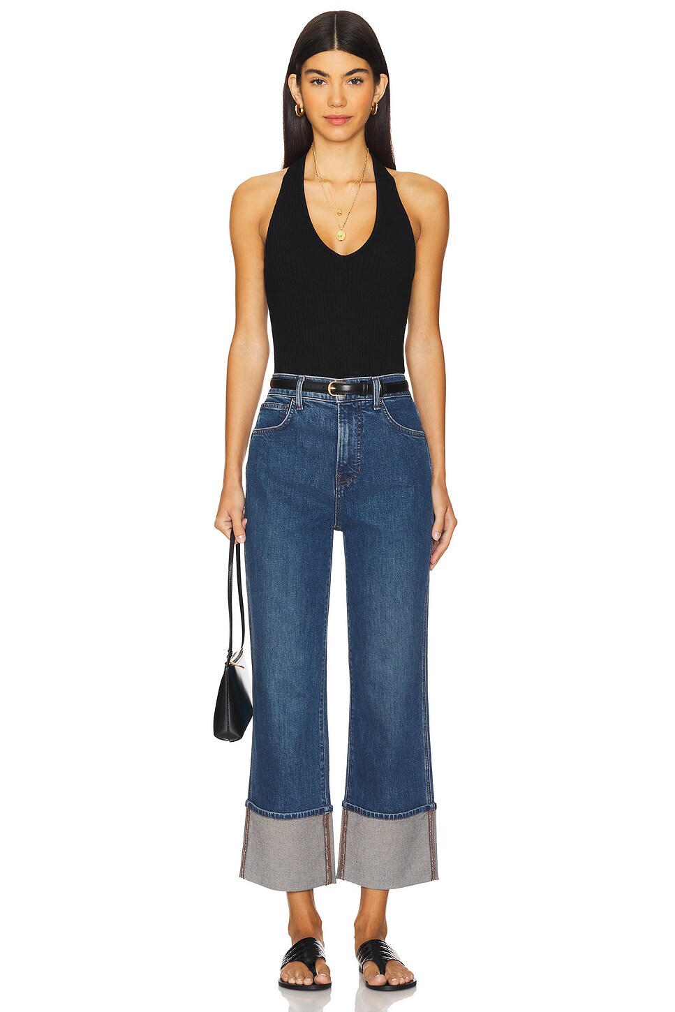 Veronica Beard Dylan High Rise Straight Leg in Thriller | REVOLVE