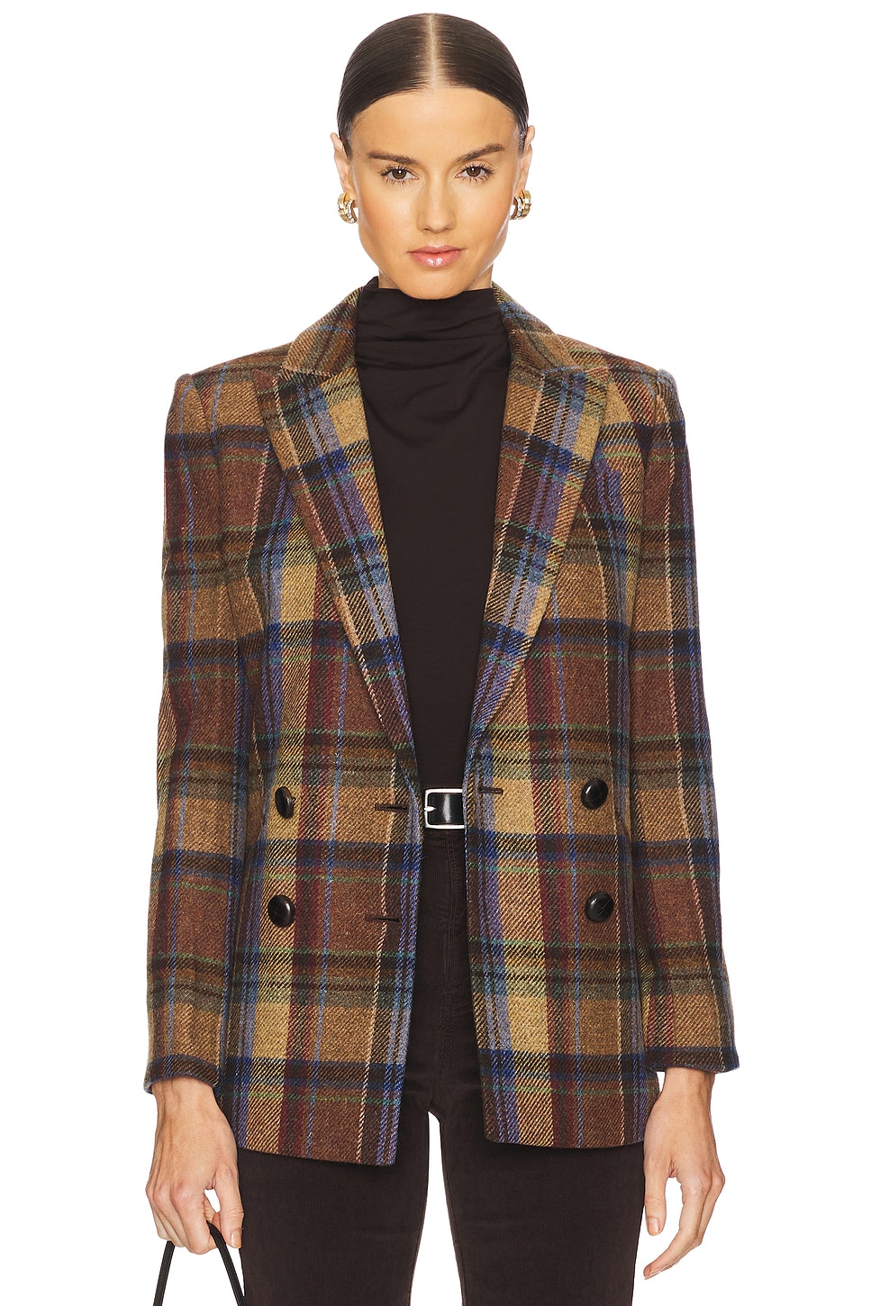 Veronica Beard Oria Dickey Jacket in Russet Multi | REVOLVE