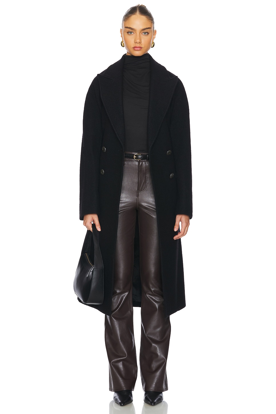 Veronica Beard Beverly High Rise Skinny Flare in Dark Chocolate | REVOLVE