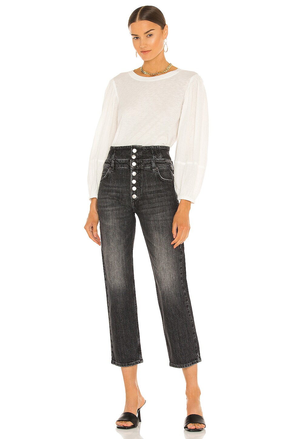 Velvet by Graham & Spencer Jayla Top in Ecru | REVOLVE