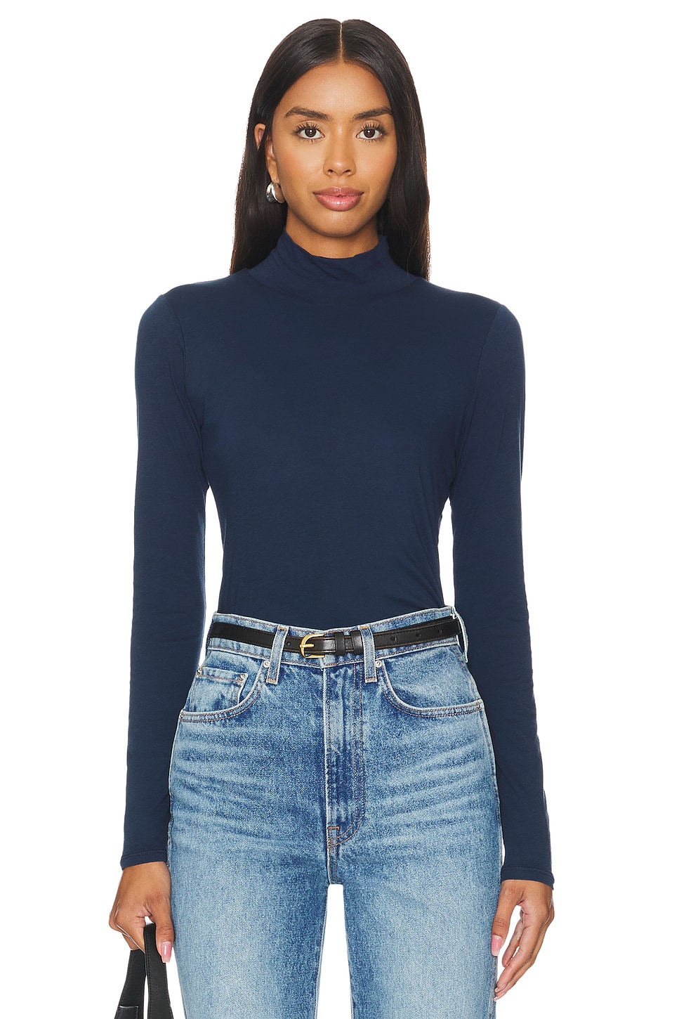 Velvet by Graham & Spencer Nadene Turtleneck in Midnight | REVOLVE
