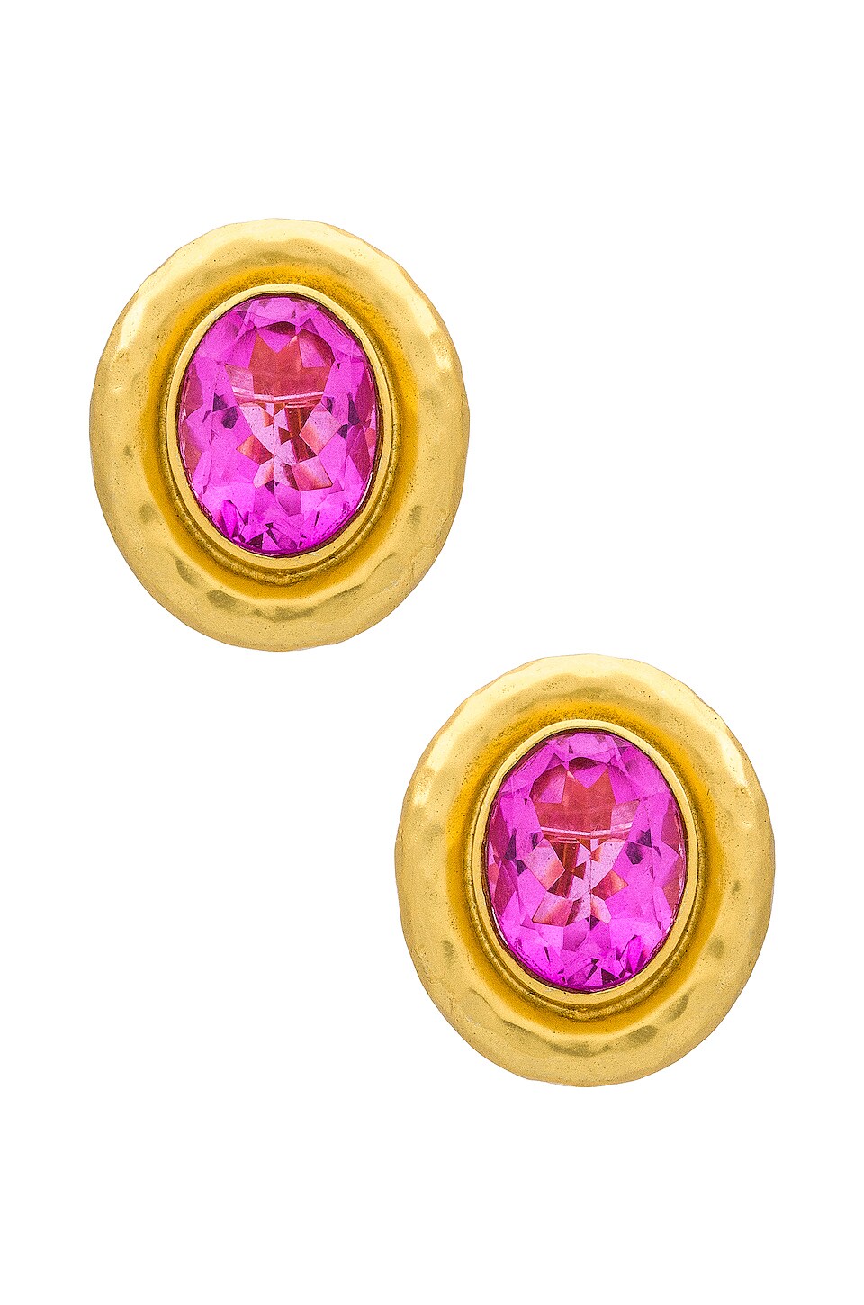 VALERE Paros Earrings in Pink Quartz | REVOLVE