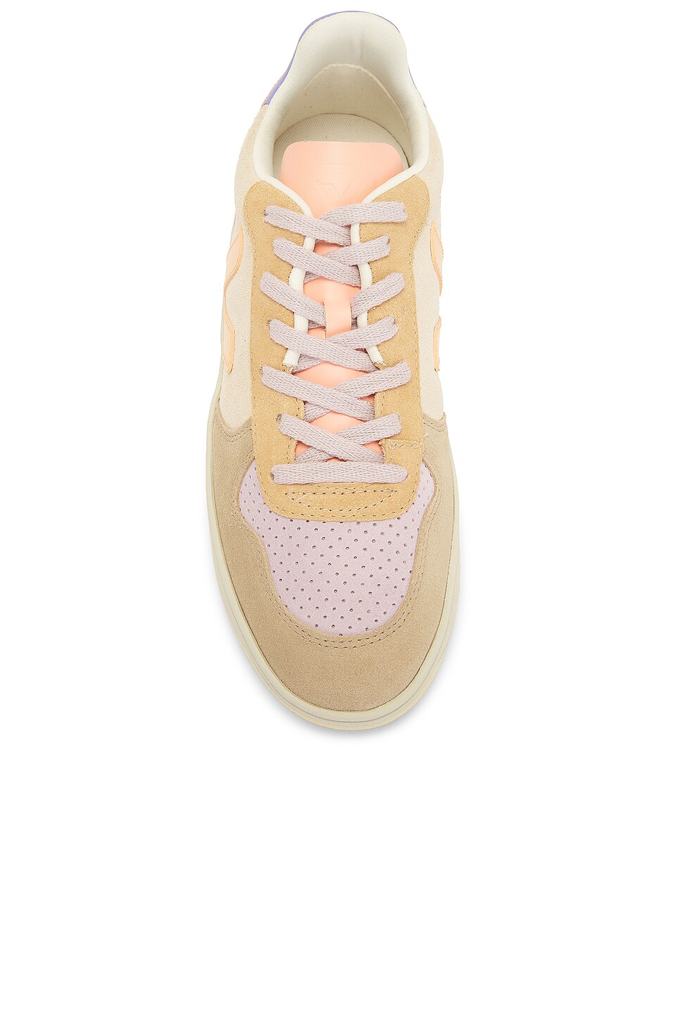 Veja V-10 Sneaker in Multicolor Peach | REVOLVE
