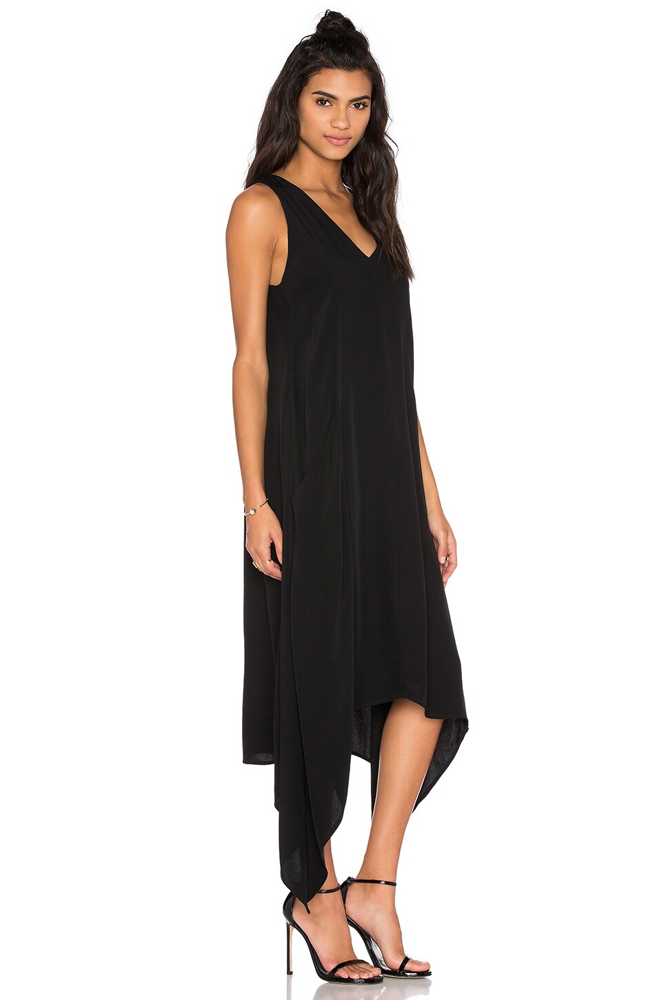 Viktoria + Woods Centaur Asymmetric Dress in Black | REVOLVE