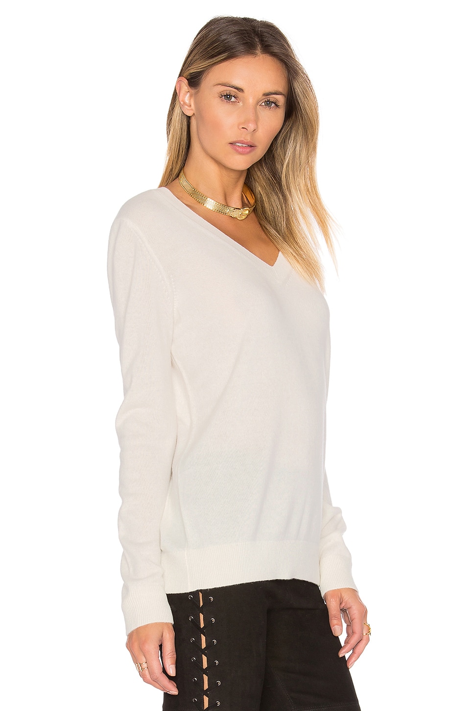 Vince Vee Sweater in Winter White | REVOLVE
