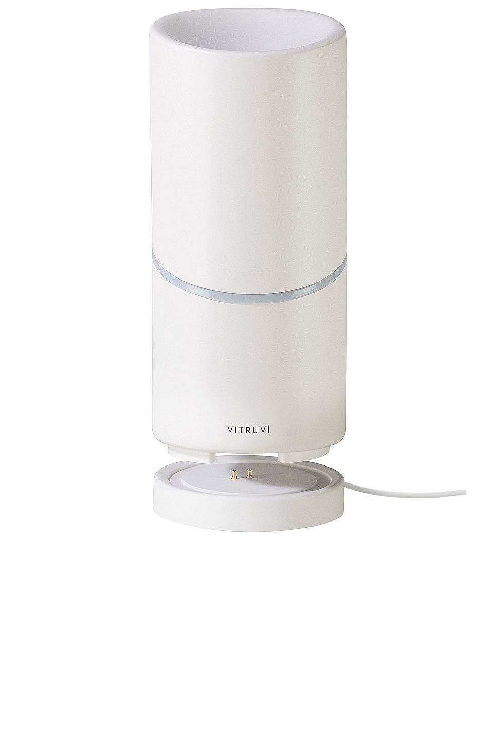 VITRUVI Cordless Move Essential Oil Diffuser in White | REVOLVE