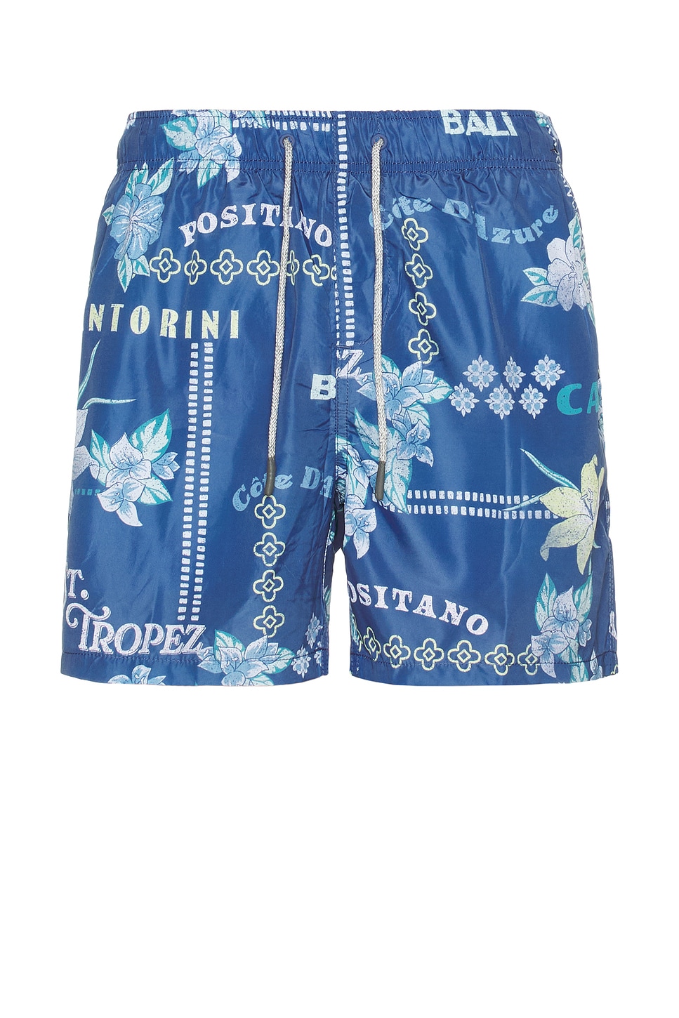Vintage Summer Ponji Swim Shorts in Navy | REVOLVE