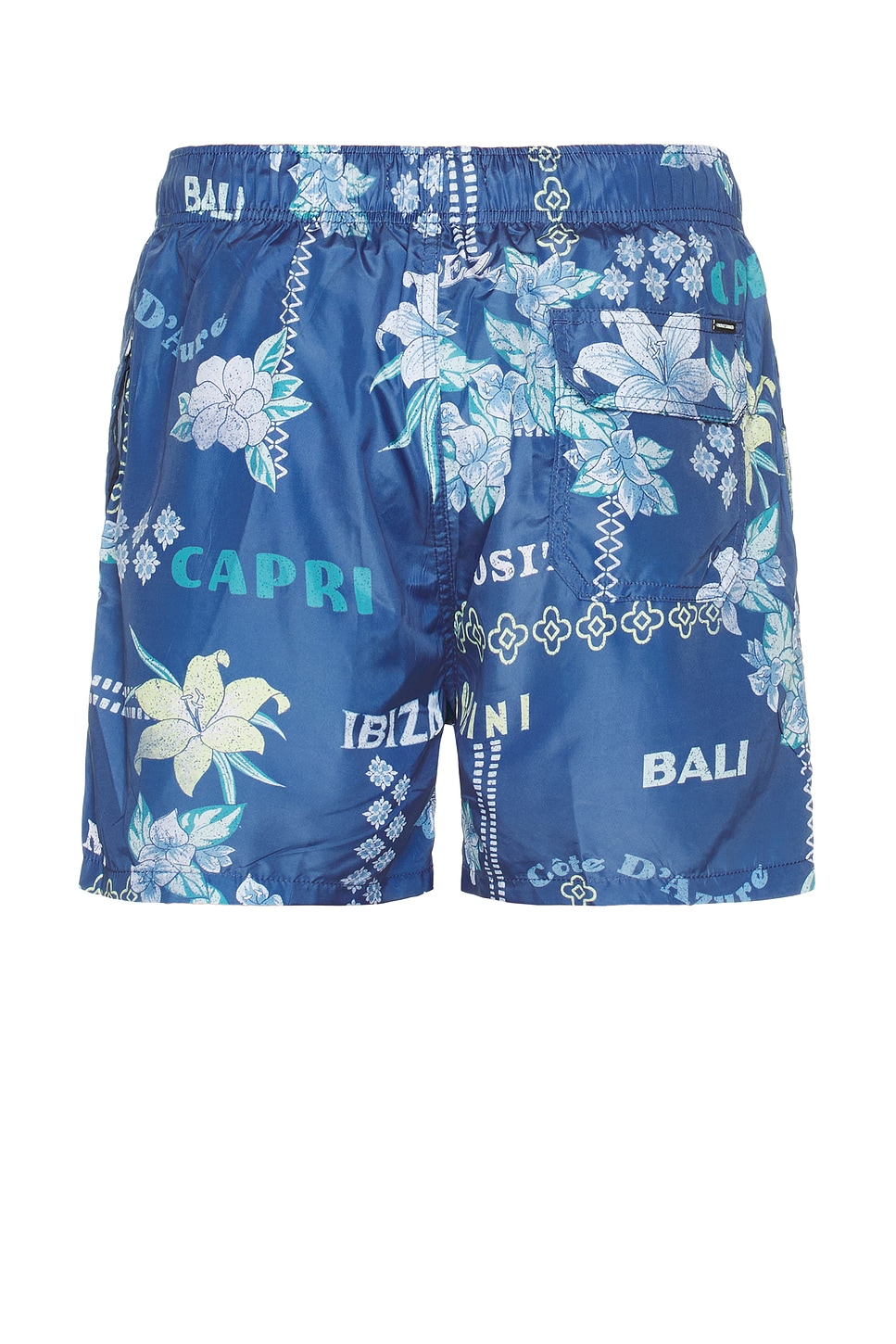 Vintage Summer Ponji Swim Shorts in Navy | REVOLVE