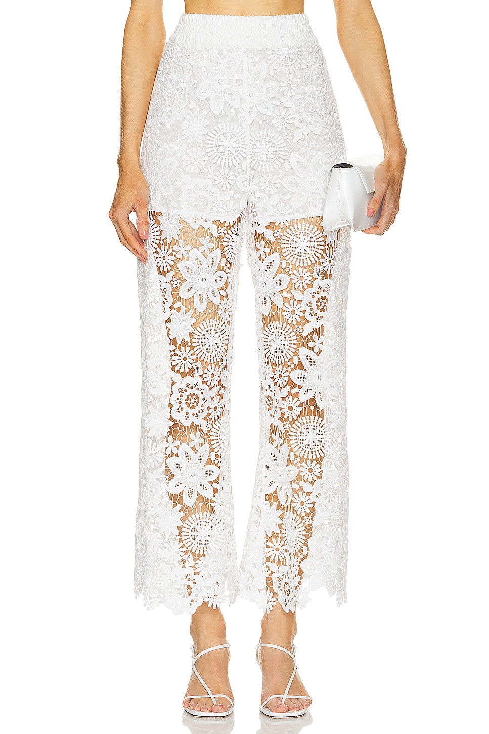 Waimari Demi Pants in White | REVOLVE