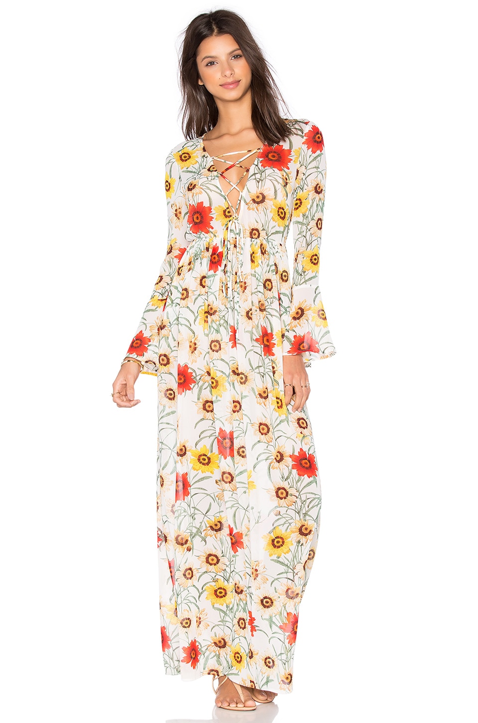 Wildfox Couture Wild Daisy Dress in Custard | REVOLVE
