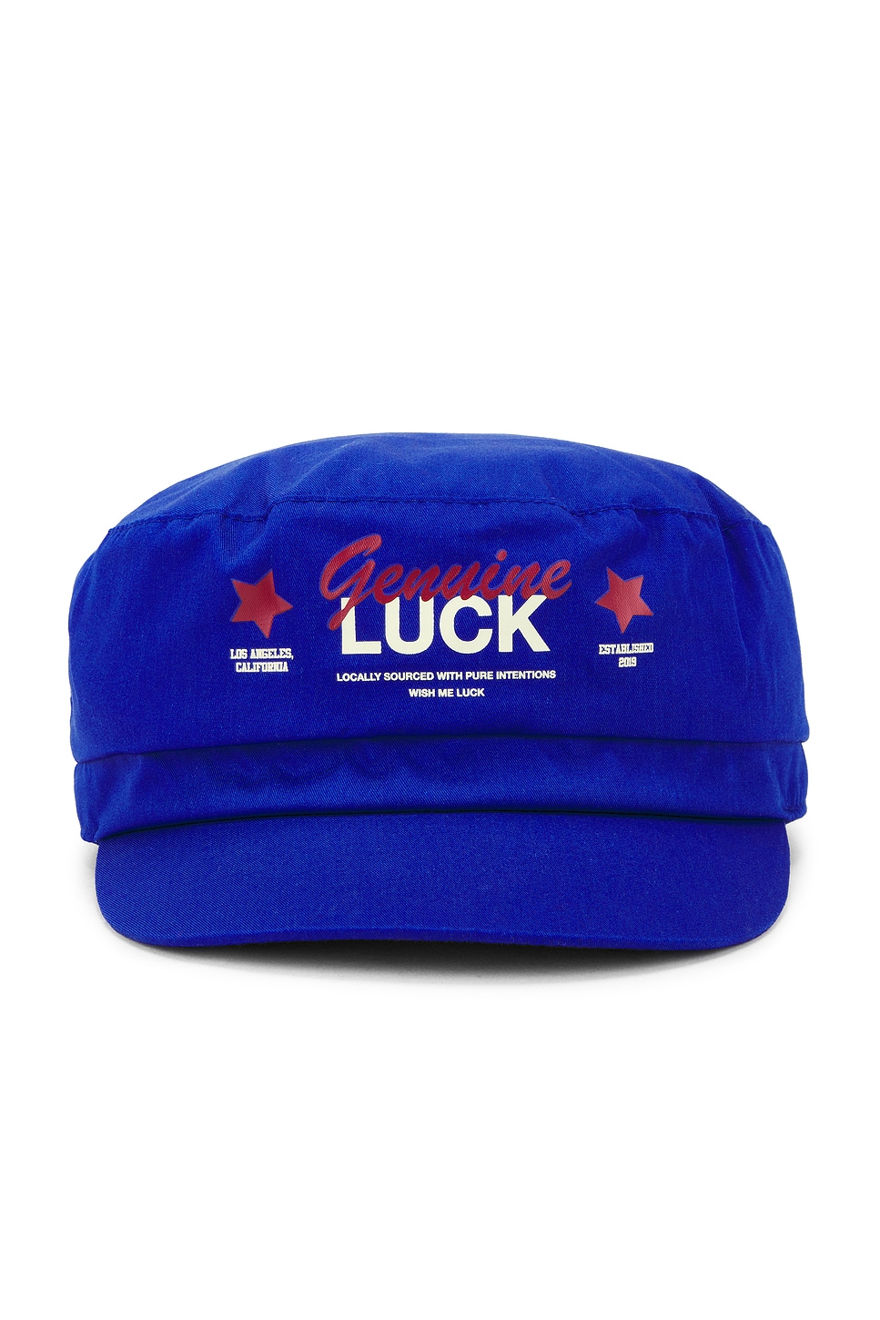 Wish Me Luck French Work Cap in Blue | REVOLVE