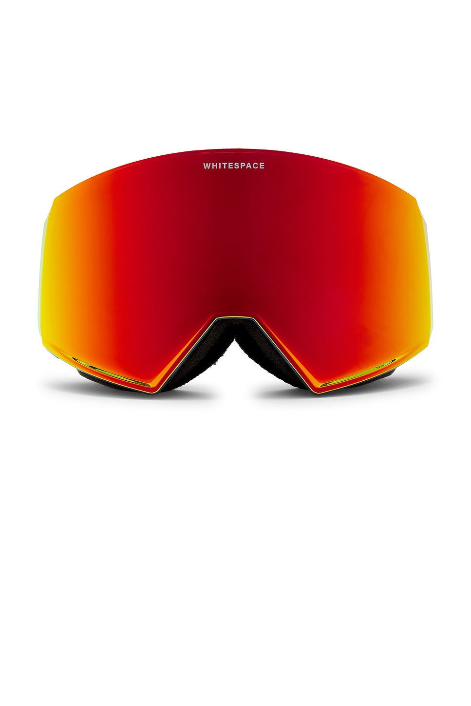 Whitespace LUNETTES ICON en White & Black Fire Lens | REVOLVE