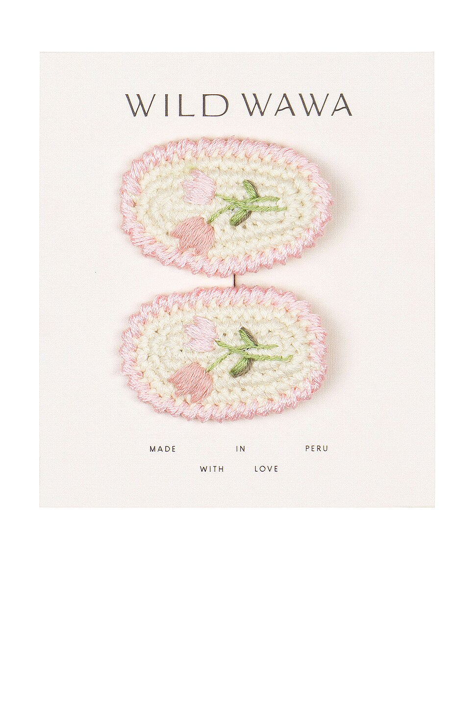 Wild Wawa Tulip Clip Set in Pink | REVOLVE