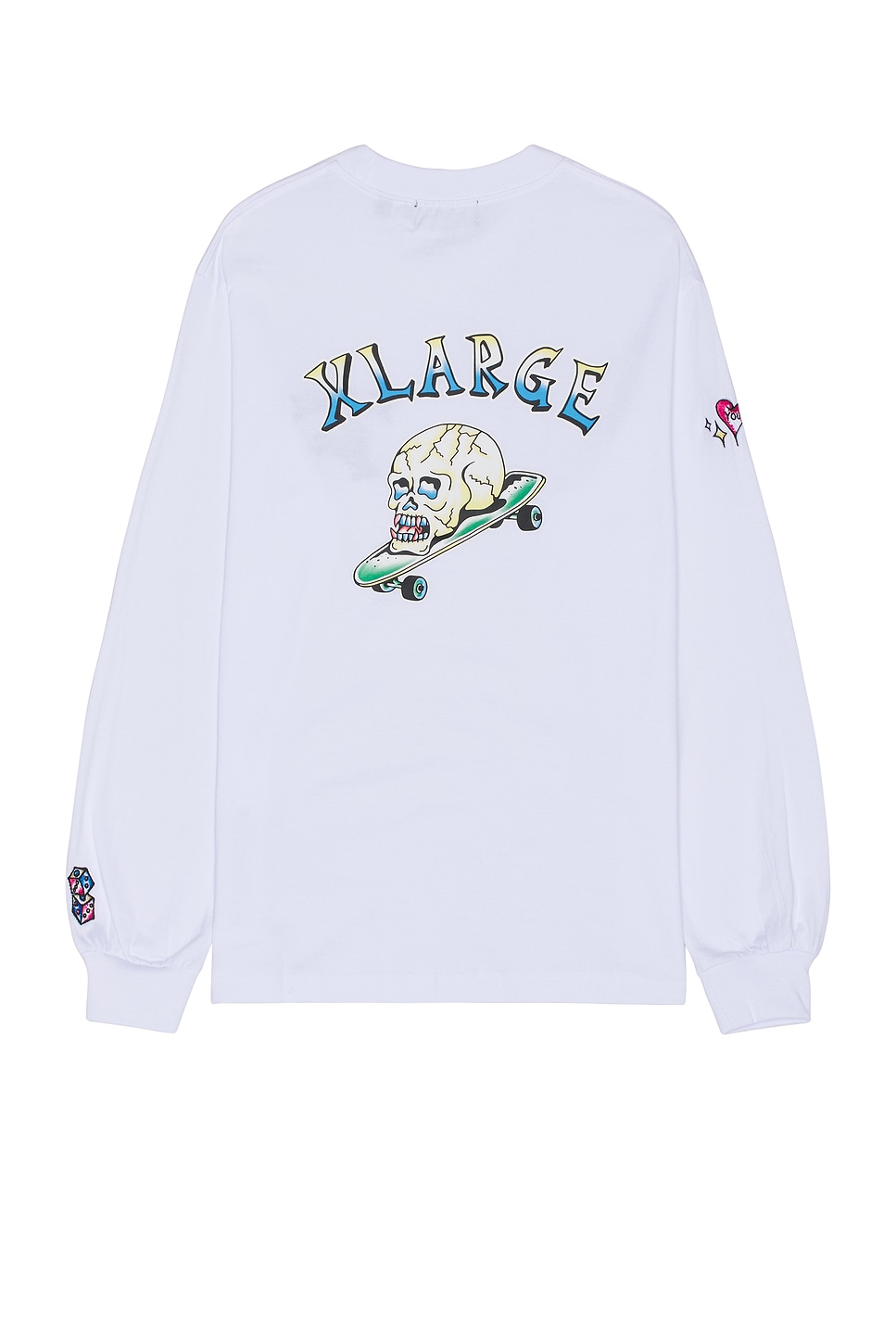 XLARGE Good Time Long Sleeve Tee in White | REVOLVE