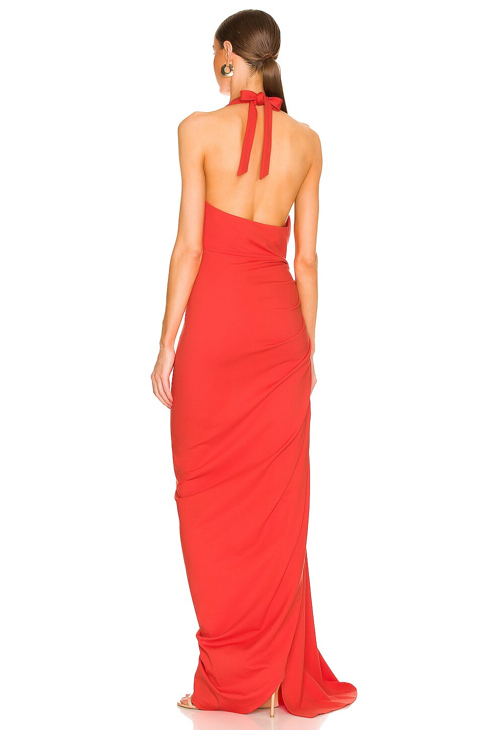YAURA Amara Dress in Orange | REVOLVE