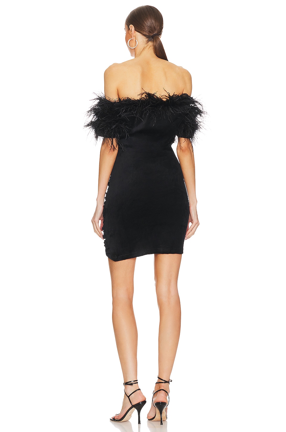 YAURA Faari Mini Dress in Black | REVOLVE