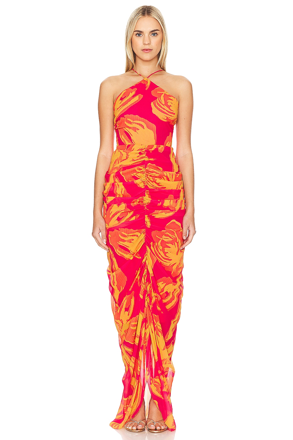 YAURA Neye Dress in Ileke Print | REVOLVE