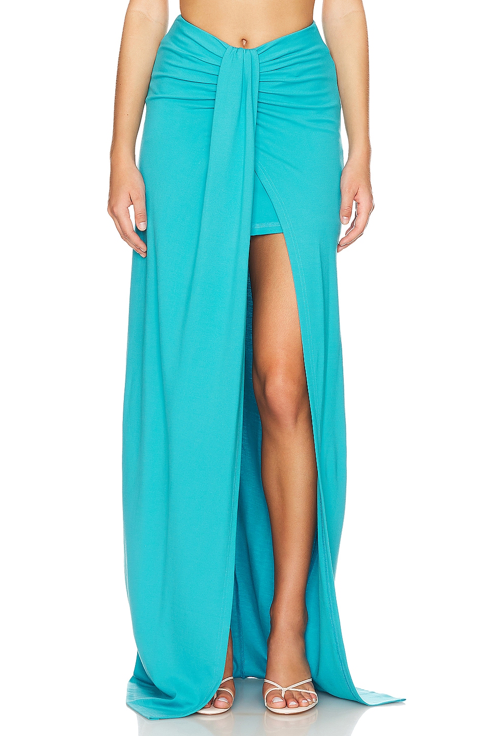 YAURA Ara Skirt in Cyan | REVOLVE