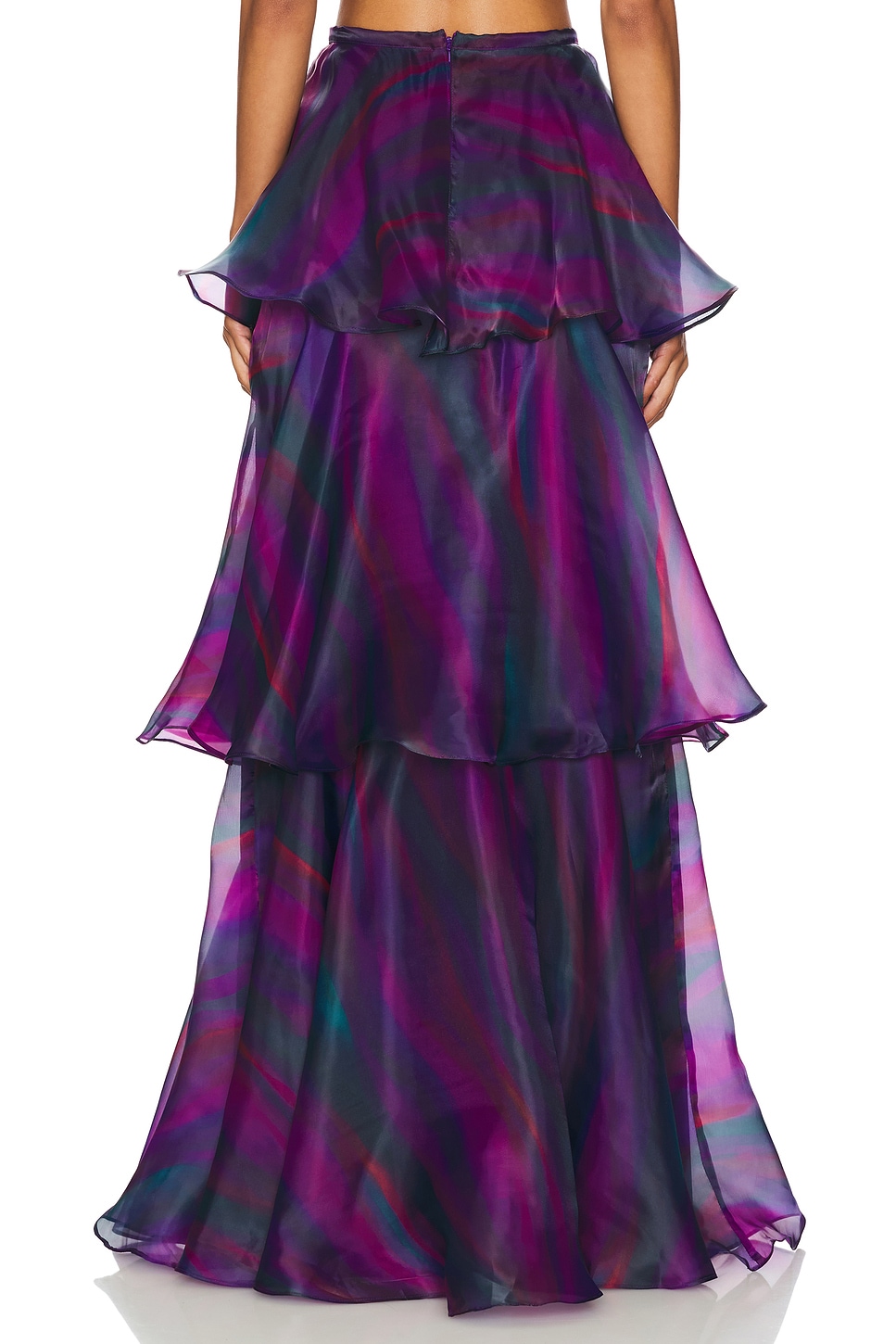 YAURA Faari Skirt in Aquarelle Purple | REVOLVE