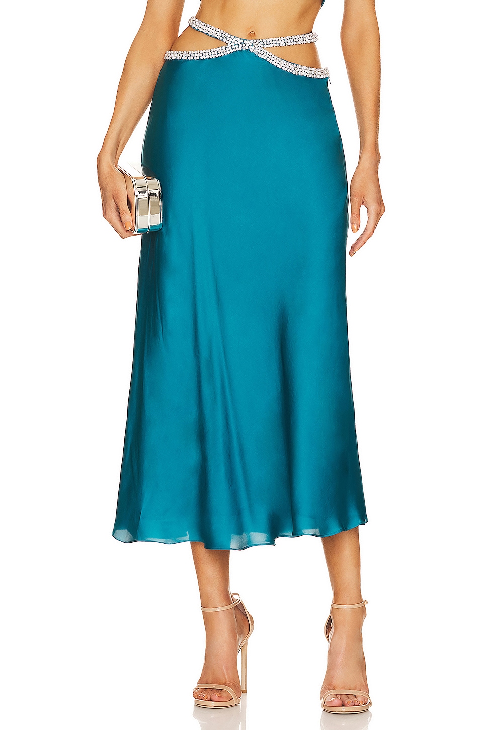 YAURA X REVOLVE Fife Skirt in Blue | REVOLVE