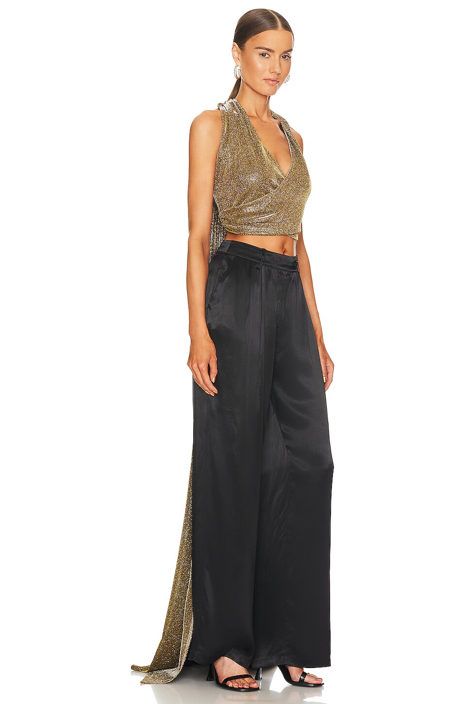 YAURA Ada Top in Gold | REVOLVE