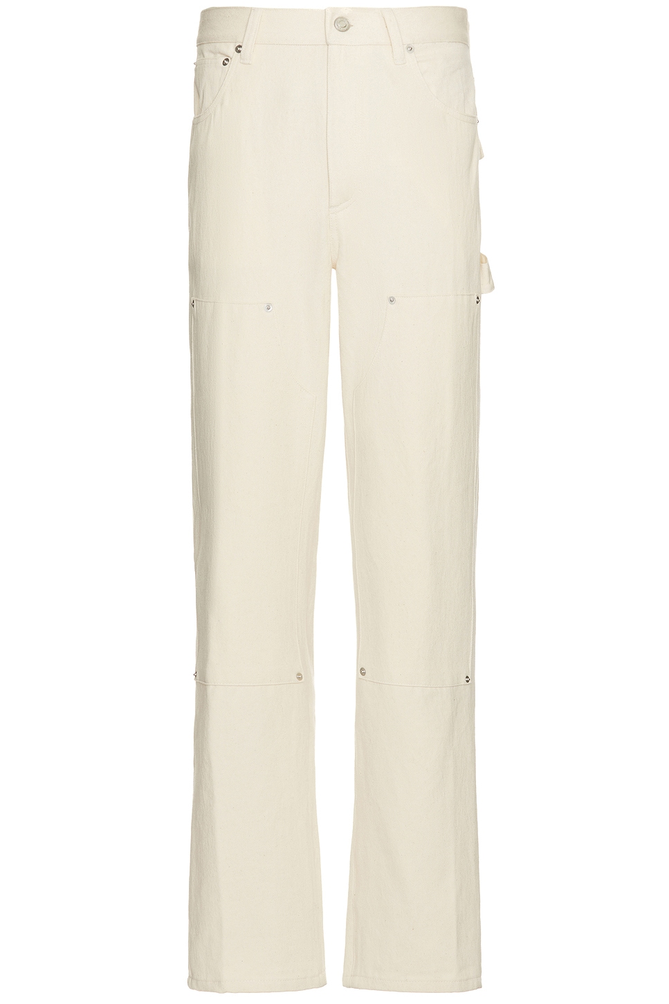 YONY Canvas Double Knee Pants in Natural | REVOLVE
