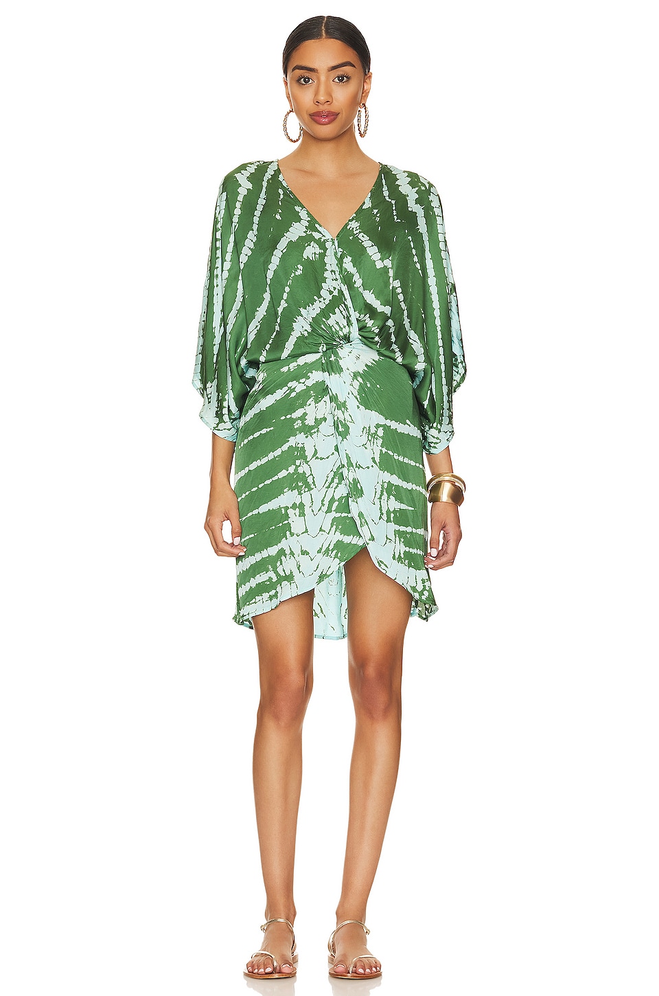 Young Fabulous And Broke Mini Siren Dress In Palm Savanna Wash Revolve