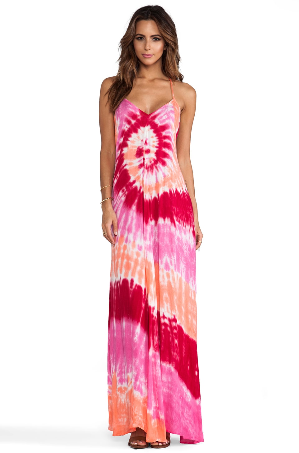 Young, Fabulous & Broke Fortune Maxi in Fuchsia Infinity Wash | REVOLVE