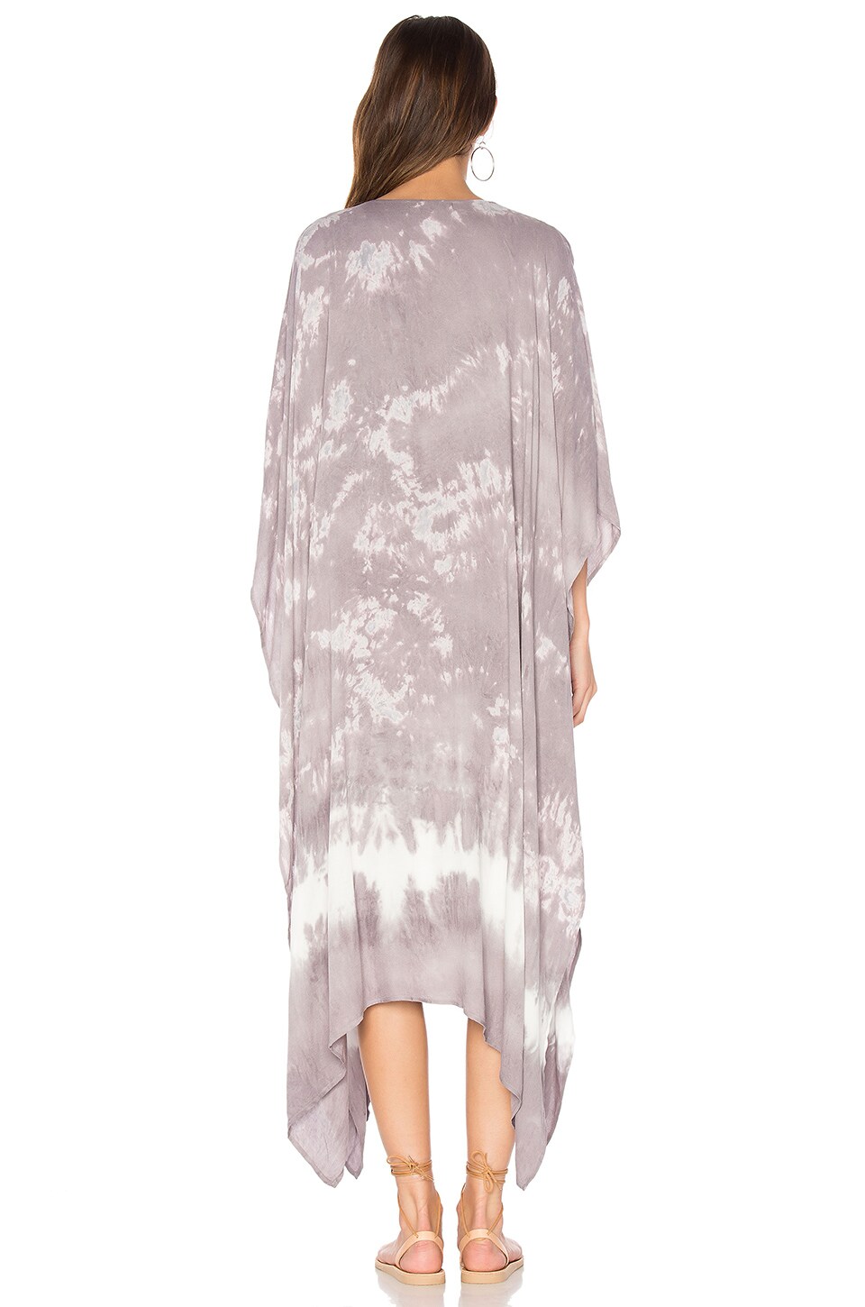 Young, Fabulous & Broke Coronado Cover Up in Grey Border Wash | REVOLVE