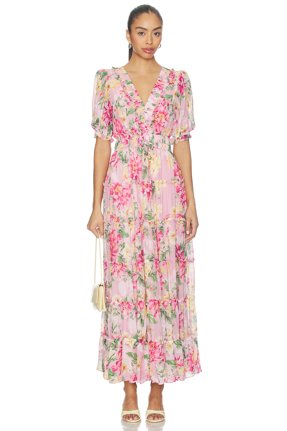 Yumi Kim Farrah Maxi Dress in Soft Muse Pink | REVOLVE