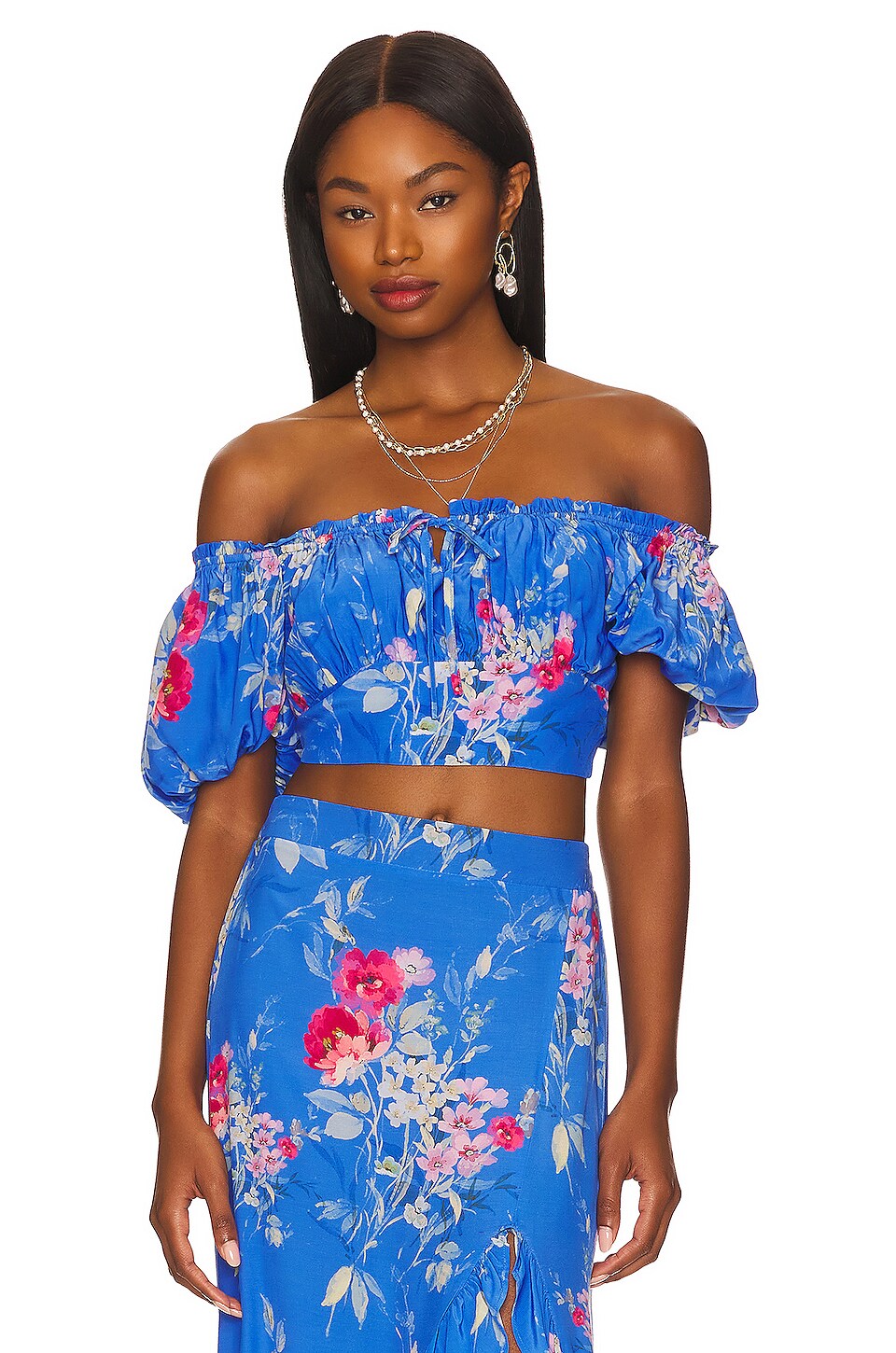 Yumi Kim Izzy Top in It's Magic Blue | REVOLVE