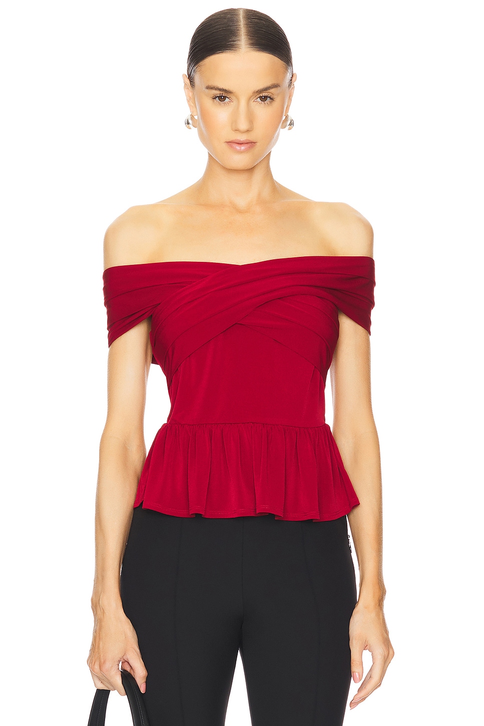 Yumi Kim Maya Top in Burgundy | REVOLVE