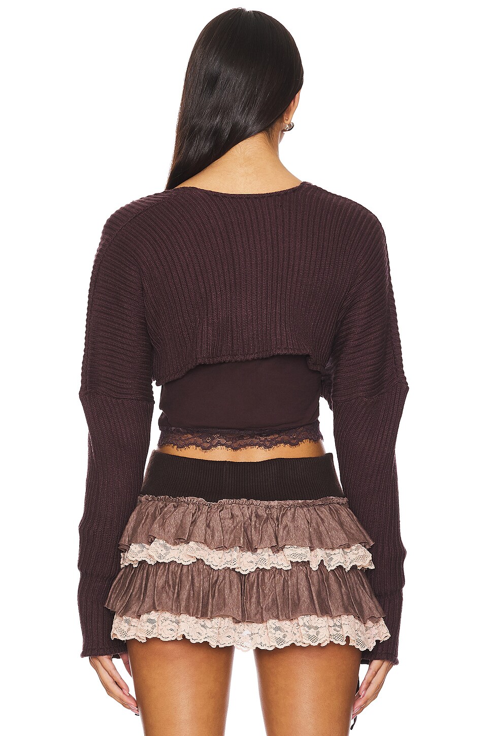 Zemeta Cranberry Choco Bolero in Maroon | REVOLVE